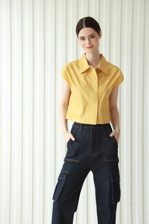 Kaycee Poplin Top – K & Company